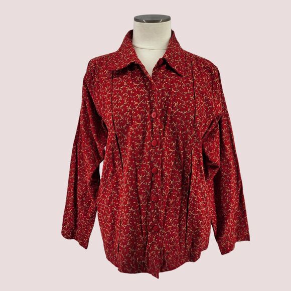 April Cornell | Jackets & Coats | Vintage April Cornell Corduroy Jacket ...